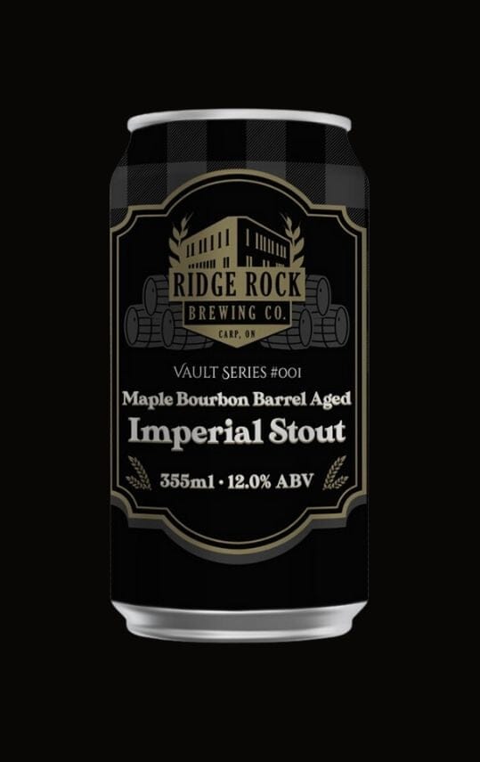 Vault Series #001: Maple Bourbon Barrel Aged Imperial Stout – Ridge ...